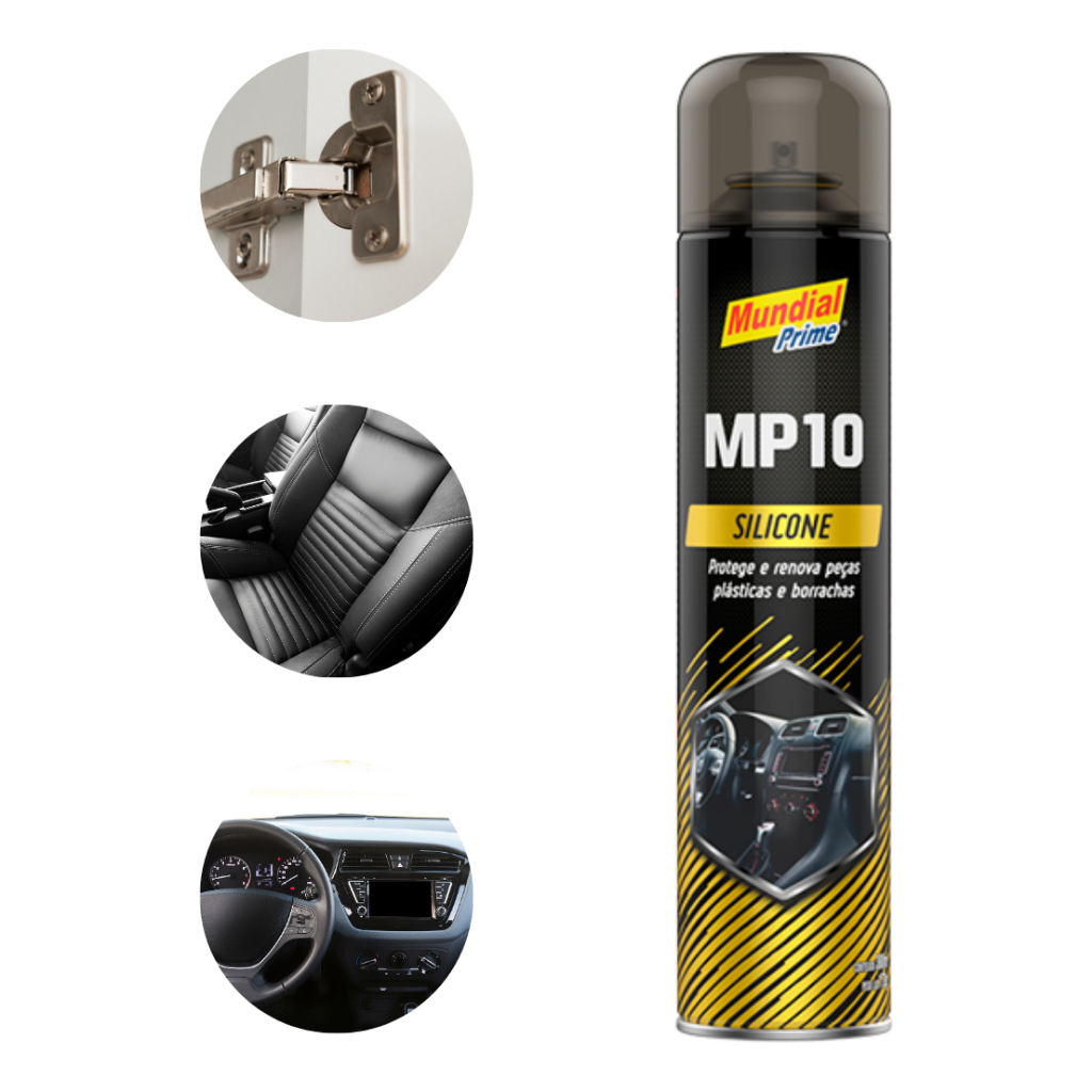 Silicone Spray Mp10 300ml Mundial Prime Tutti-frutti | Shopee Brasil