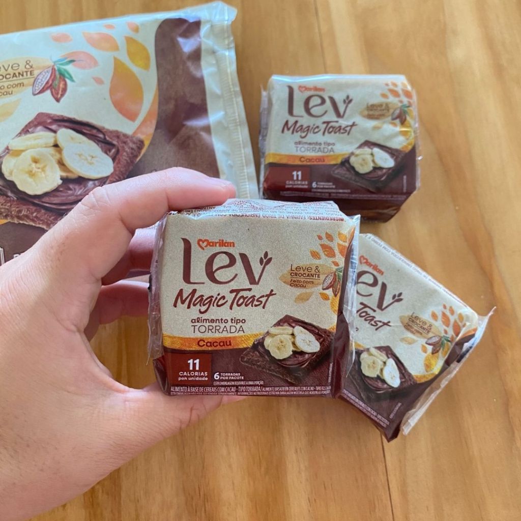 Kit 6 Torrada Marilan Magic Toast Cacau Pacote com 110g | Shopee Brasil