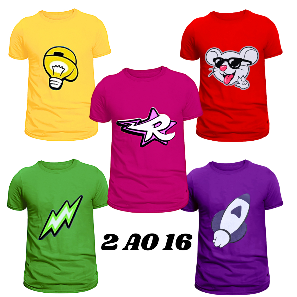 Emilly Vicky Camiseta Infantil Novo Elemento os Rosa Katlen Void ...