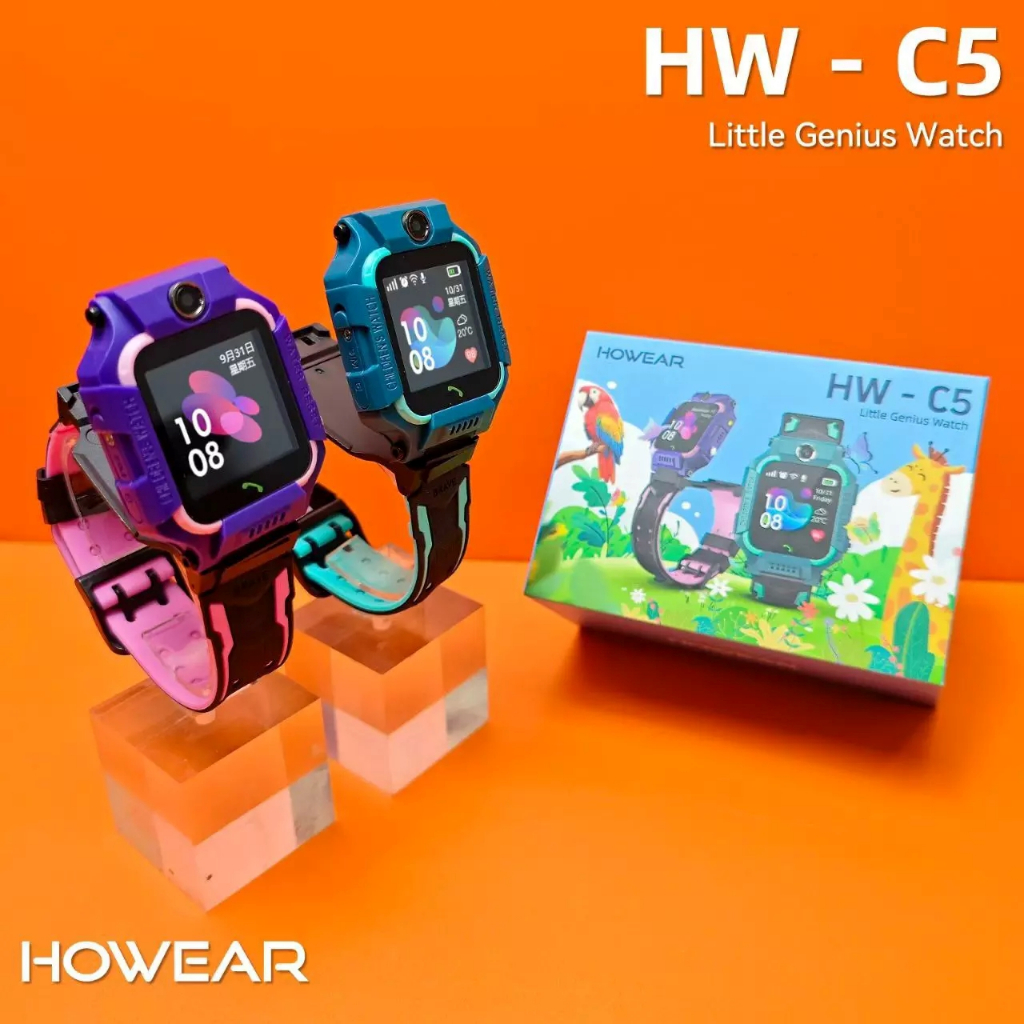 Novo Smartwatch Microwear Infantil Howear Hw Chip 2 Cameras GPS SOS A Prova De Água | Shopee Brasil