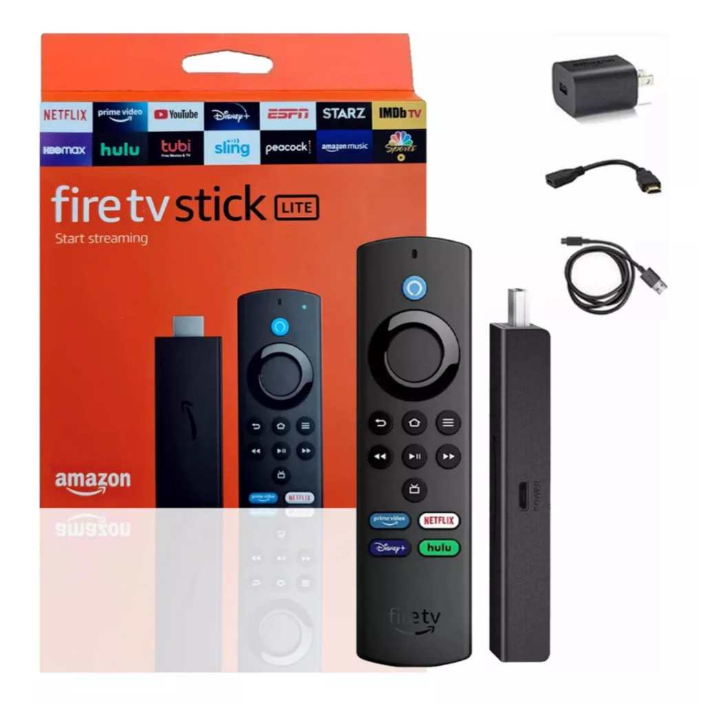 Novo Fire Tv Stick Lite 2ª Geração Amazon Controle Remoto Por Voz Com ...