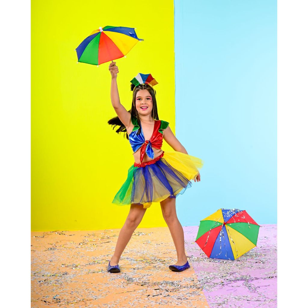 FANTASIA CARNAVAL INFANTIL FREVO | Shopee Brasil
