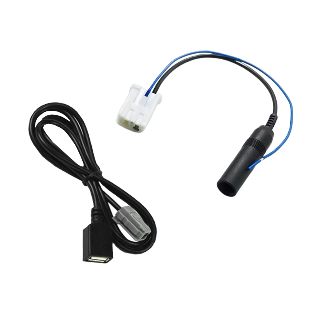 Cabo Usb + Plug Antena Fm Toyota Hilux Sw4 Corolla | Shopee Brasil