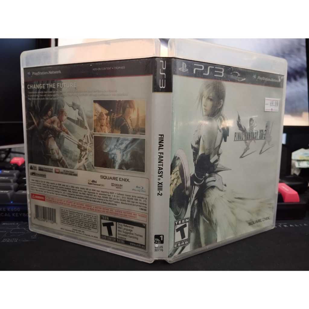 Final Fantasy XIII-2 PS3 | Shopee Brasil