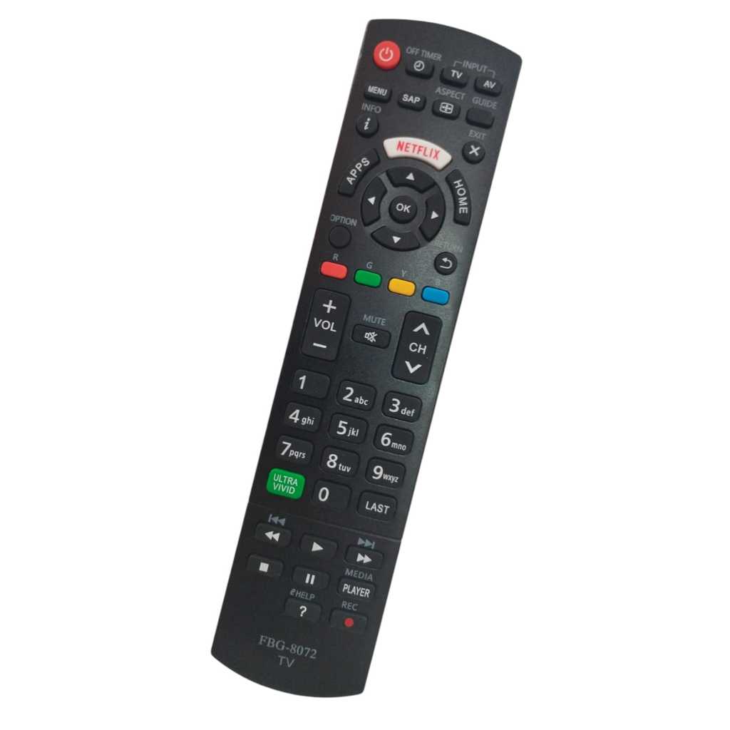 Controle Remoto Compativel Tv Panasonic Viera Led Smart TC-32ES600B TC ...