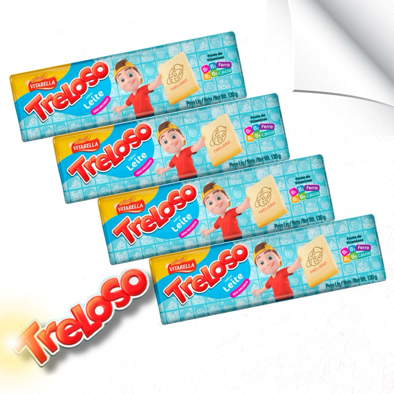 Biscoito Doce Clubinho Sabor Leite Sem Recheio Vitarella 130g (12 ...