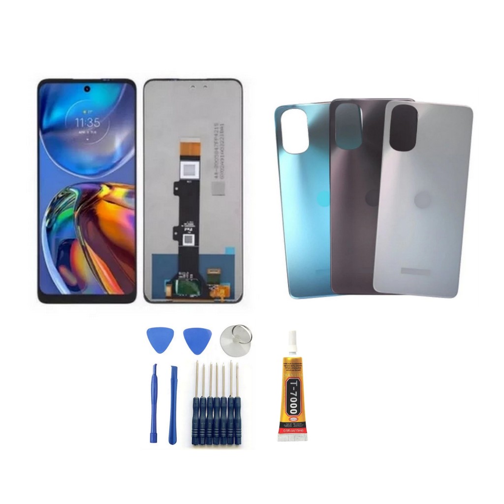 Tela Display Completa Para Moto G22 Sem Aro + Tampa Traseira | Shopee ...