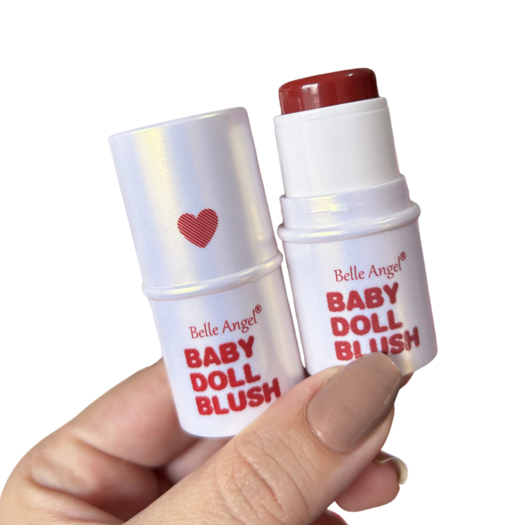 Blush Baby Doll Belle Angel em bastão 06 cores | Shopee Brasil