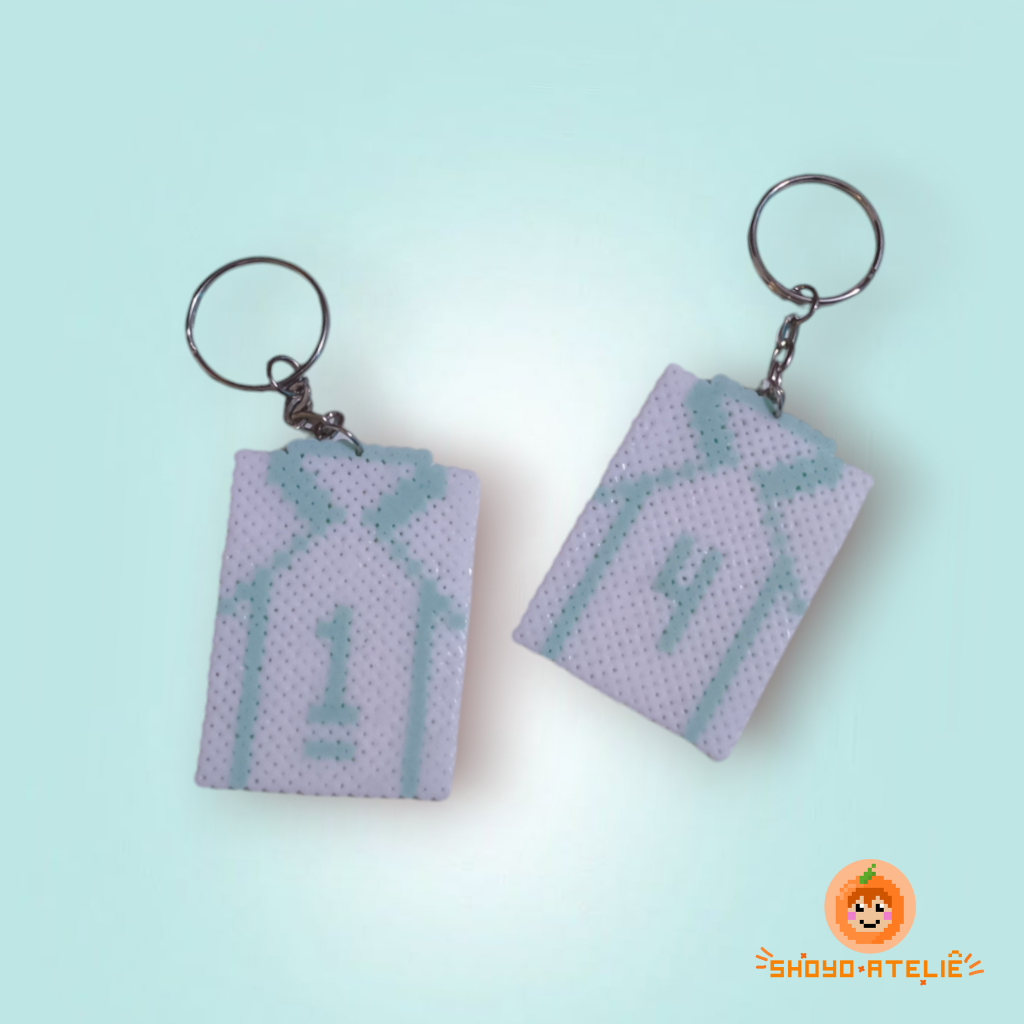 Chaveiro Haikyuu Aoba Johsai Uniforme Pixel Art Hama Perler Beads ...
