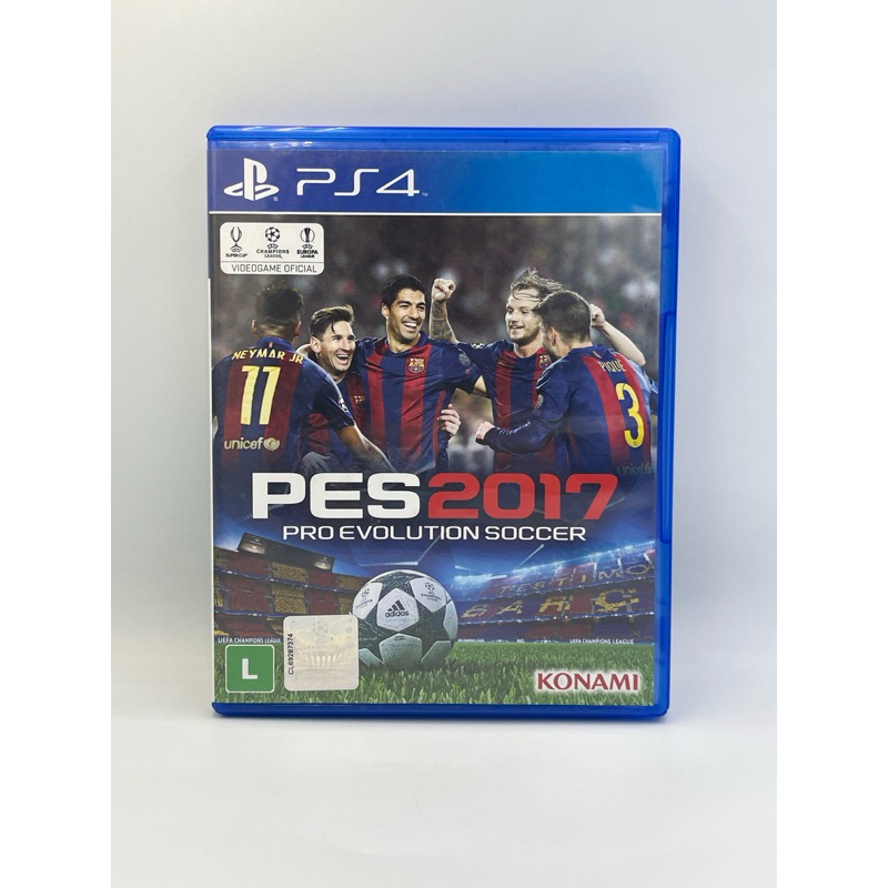 Pes 2017 PS4 (SEMINOVO) MÍDIA FÍSICA | Shopee Brasil