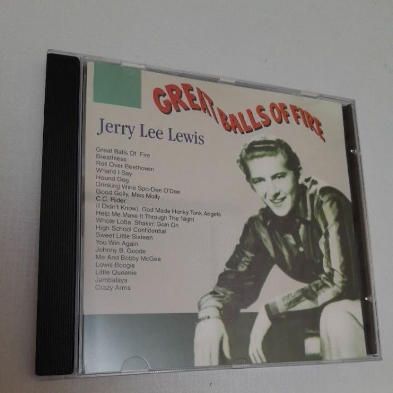 CD Jerry Lee Lewis - Great Balls Of Fire - Original | Shopee Brasil