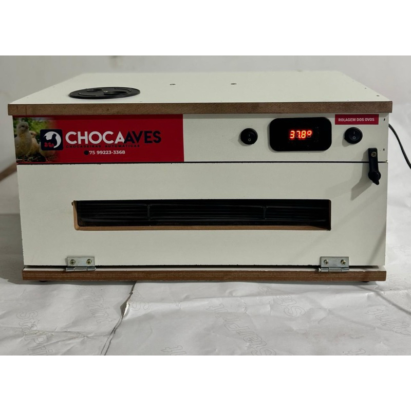 Chocadeira Automática 55 ovos de galinha ou 120 ovos de Codorna ...