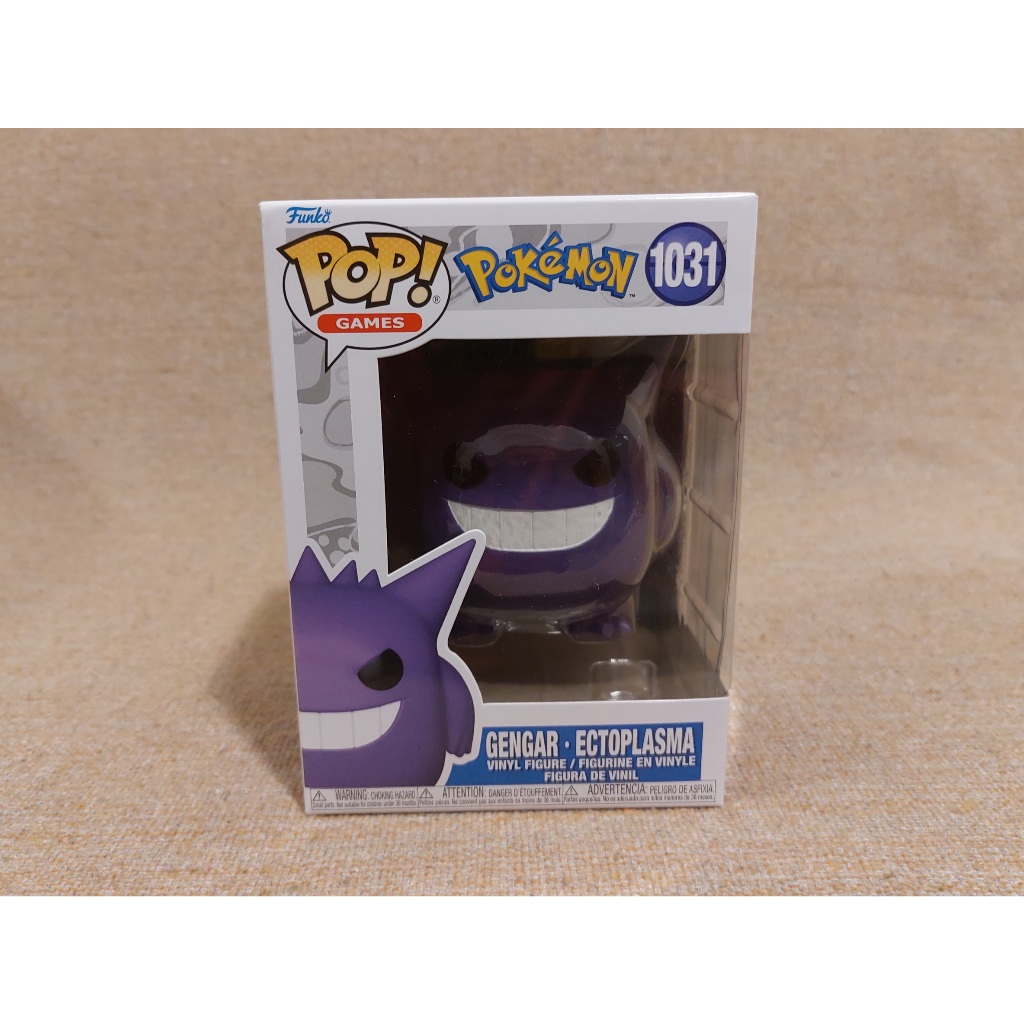 Funko Pop - Gengar - Ectoplasma - Pokemón - 1031 | Shopee Brasil