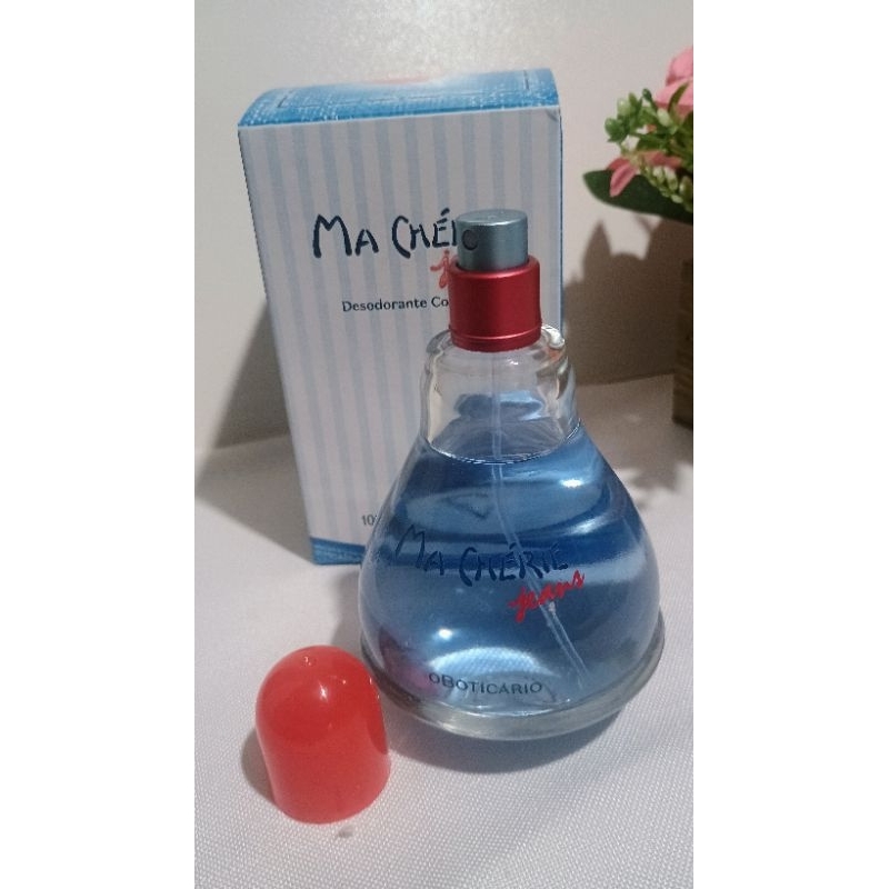desodorante colônia Má chérie o boticário 100ml | Shopee Brasil