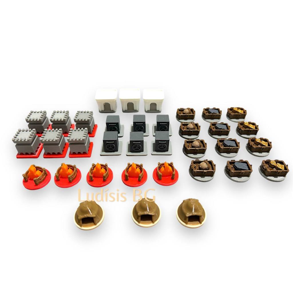 Root Expansão Saqueadores - Tokens - Esculturas 3D | Shopee Brasil