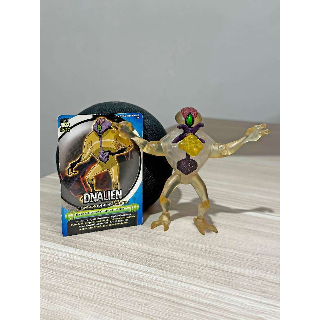 Boneco Dnalien Translúcido Ben 10 Alien Force Bandai Original Usado ...