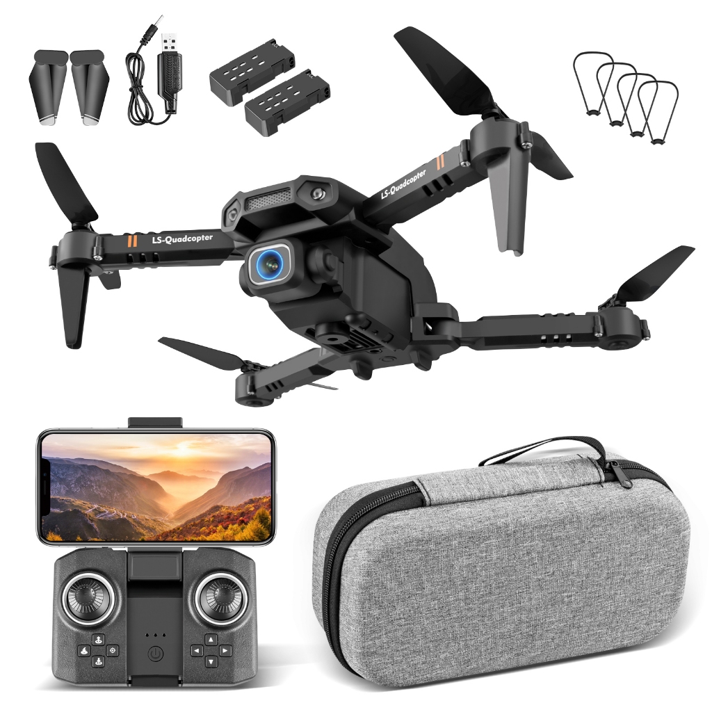 Mini Drone XT6 4K Drone com WiFi, Fotografia aérea, Helicóptero ...