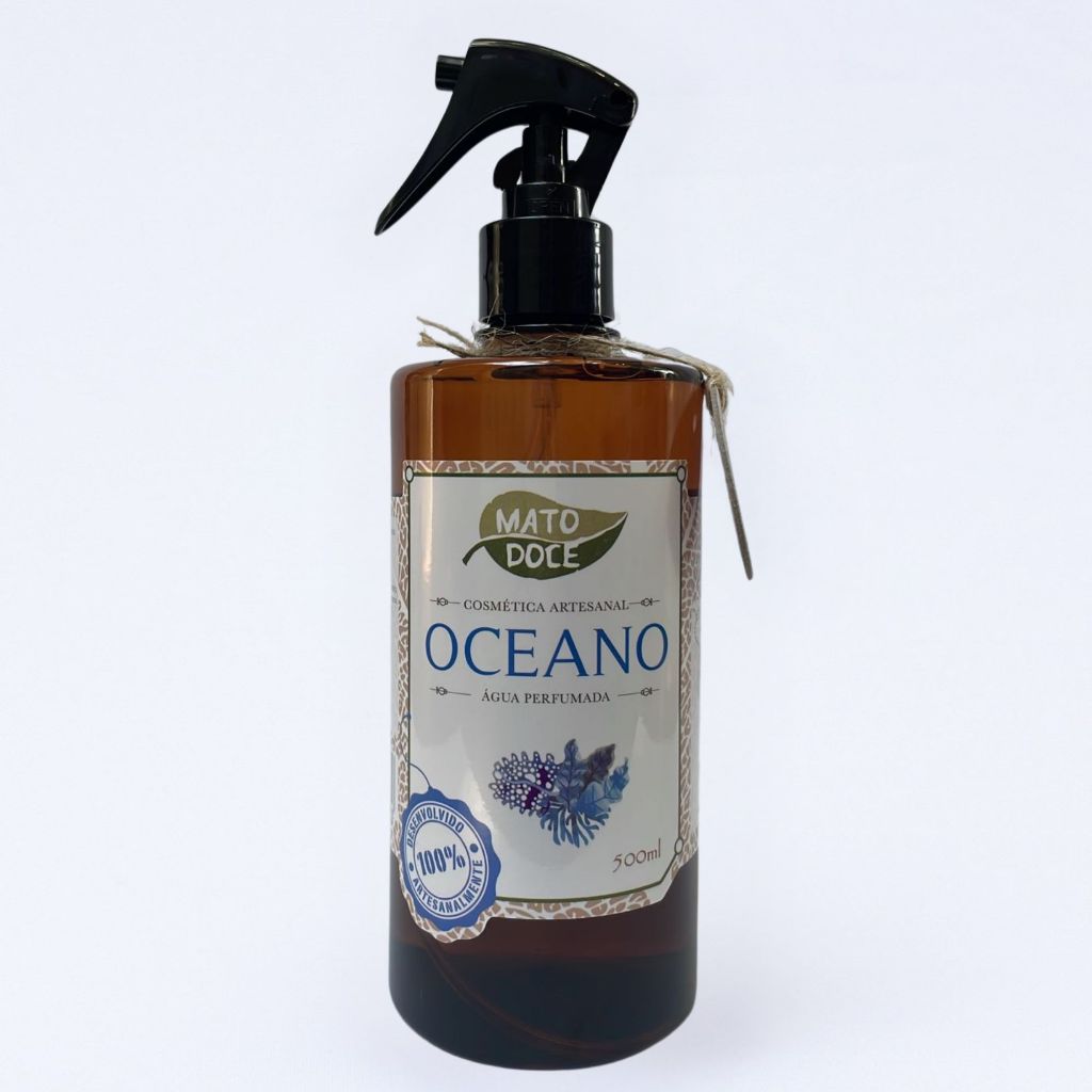 Água Perfumada Home Spray Oceano 500ml Mato Doce | Shopee Brasil