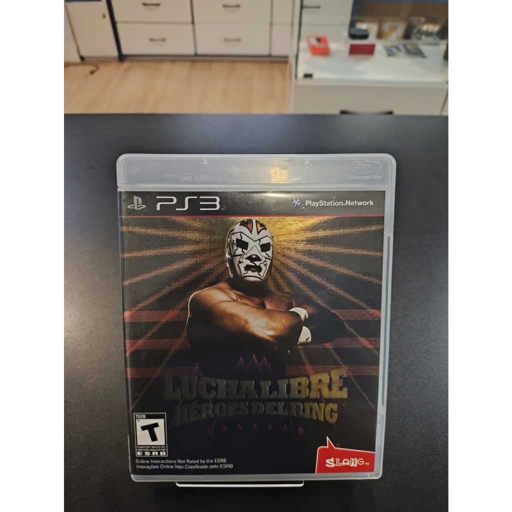 Lucha Libre : Héroes Del Ring PS3 Físico Semi Novo | Shopee Brasil