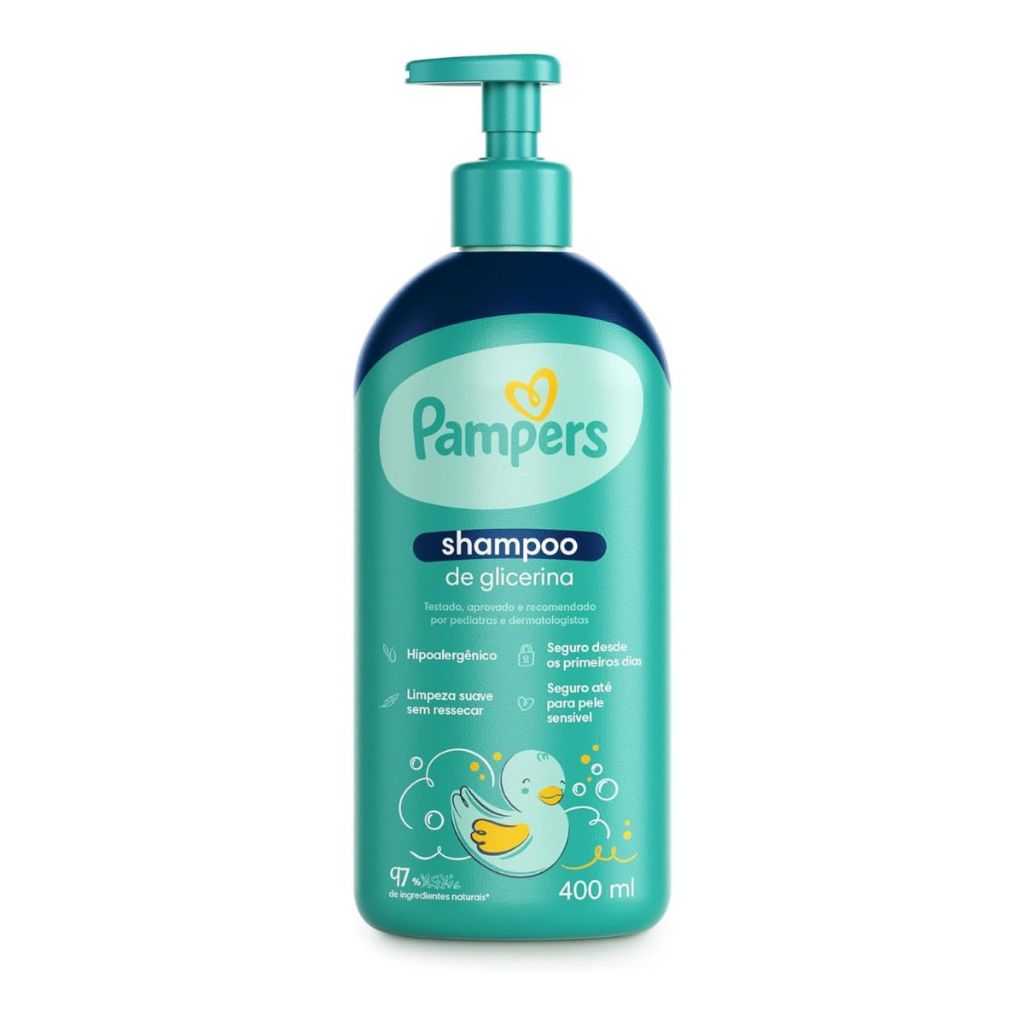 Shampoo Pampers Glicerina 400ml | Shopee Brasil
