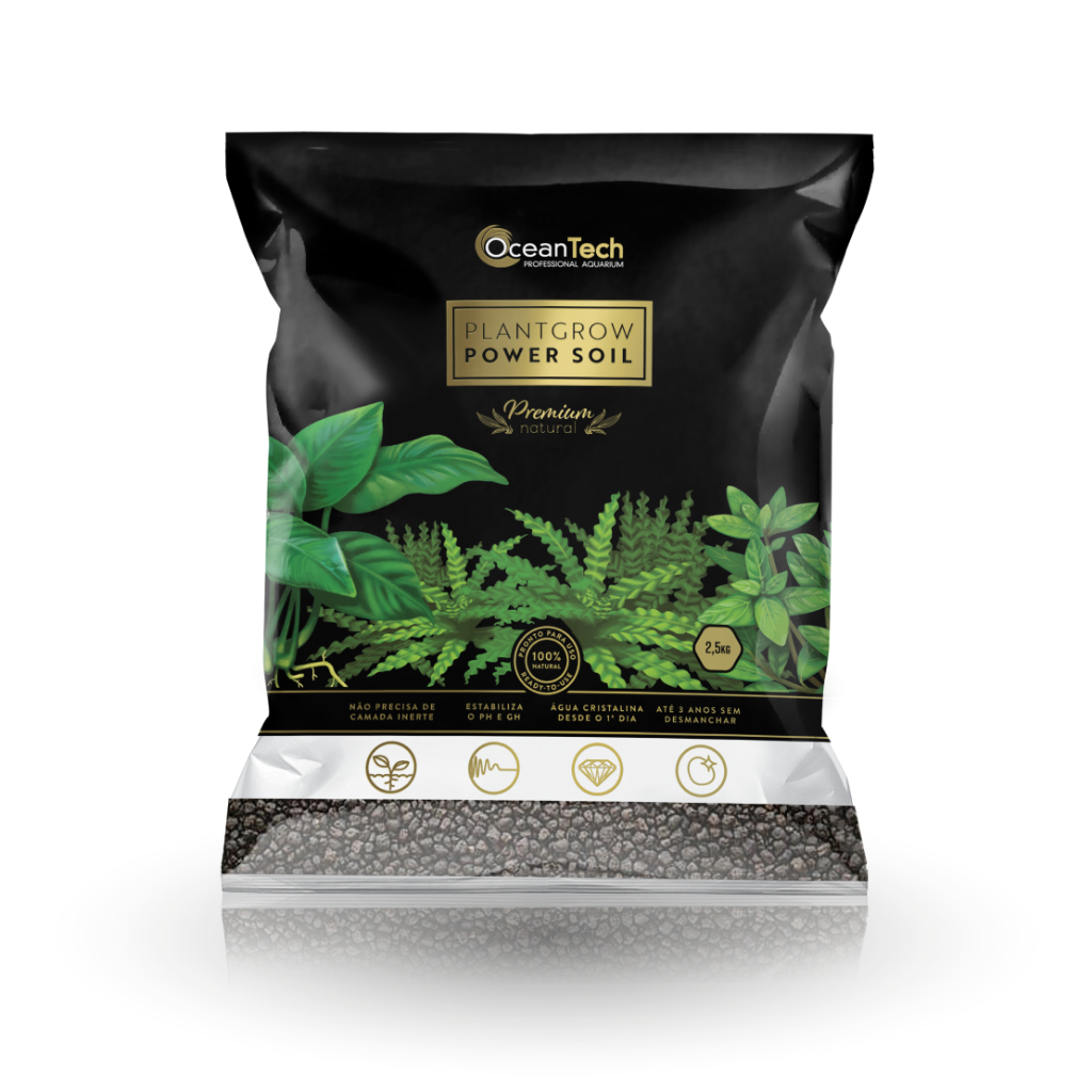 Substrato fértil - Plant Grow Power Soil - Ocean Tech - 2,5Kg | Shopee ...