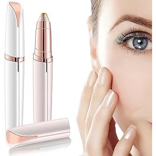 kit 1/2/3 Caneta Depilador Sobrancelha Elétrico Removedor Tira Pelos USB Recarregável Bestlu ...