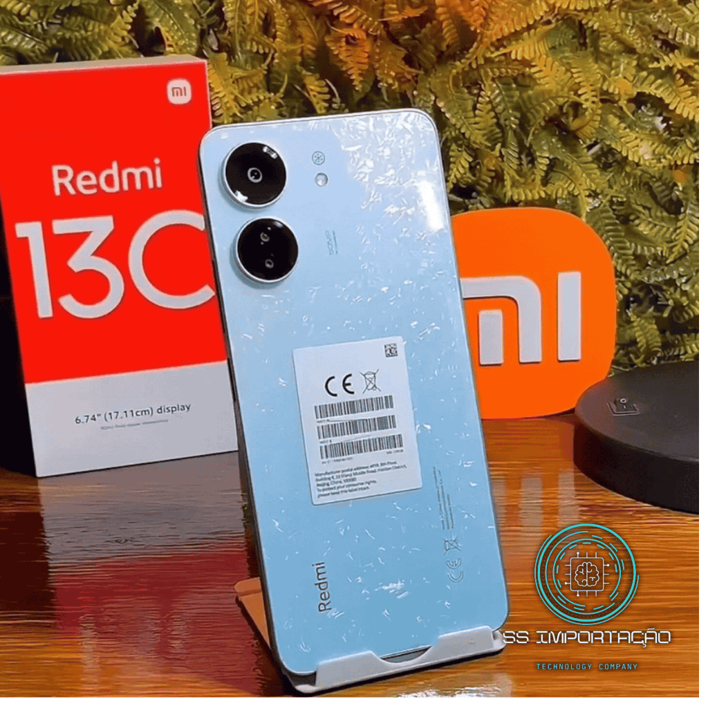 Smartphone Xiaomi Redmi 13C 256/8 com NFC 12x Sem Juros Global Original ...
