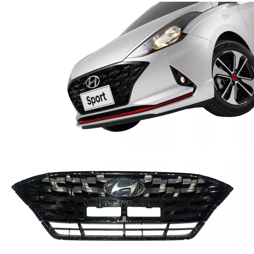 Grade Hb20 Tdgi Hb20 2020 2021 2022 Sport Original Turbo | Shopee Brasil