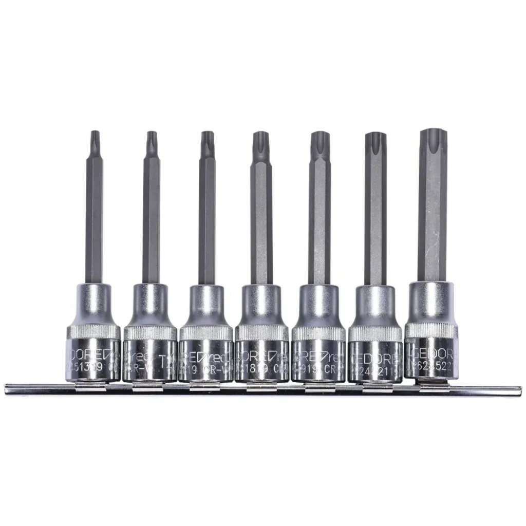 Jogo De Soquete 1/2 Longo Torx Hexalobular Gedore Red 7pc | Shopee Brasil