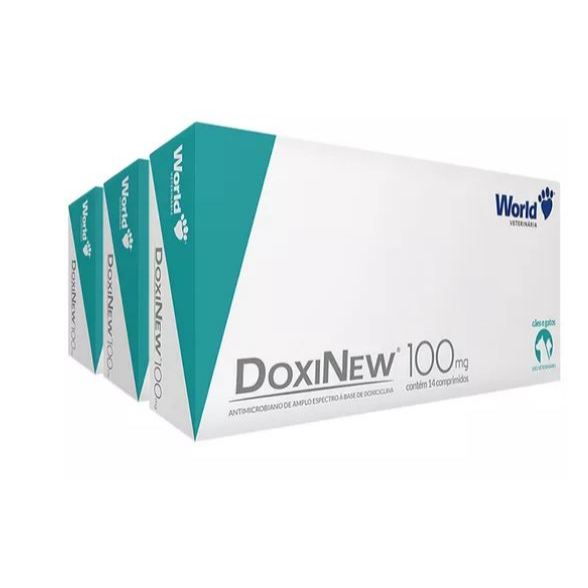 3 cx Doxinew 100mg ( 42 comprimidos ) | Shopee Brasil