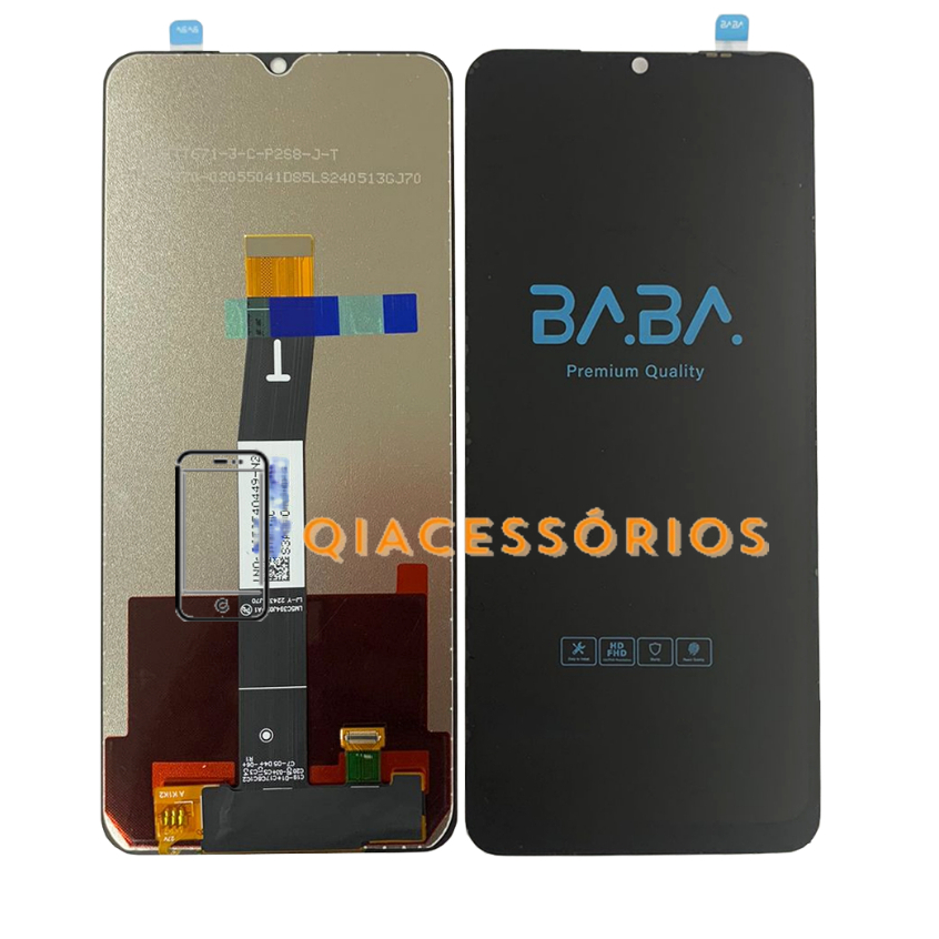 Display Tela Frontal Touch Completo Xiaomi Redmi 10C / Poco C40 SEM ARO Original Envio Rápido ...