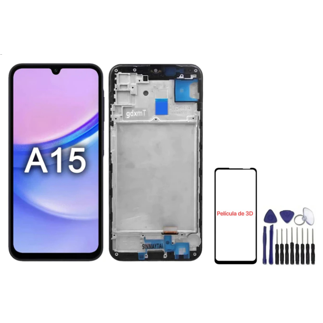 Tela Display Lcd Galaxy A15 4G A155 A15 5G A156 Incell Oled Com Aro / SEM ARO | Shopee Brasil