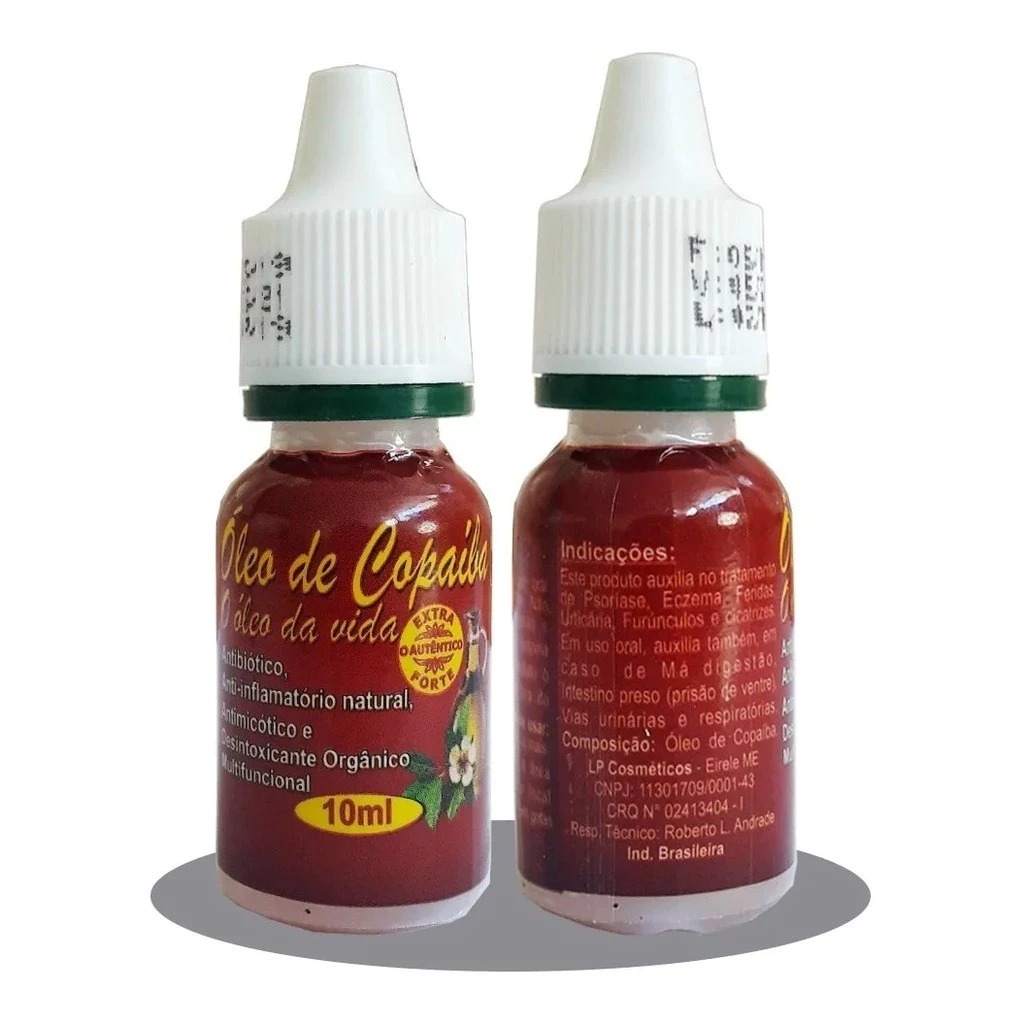 KIT 12 unidades ÓLEO CAPAIBA 10ml. | Shopee Brasil