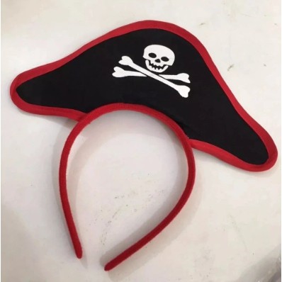 Tiara de Pirata Carnaval Arco Festa Fantasia | Shopee Brasil