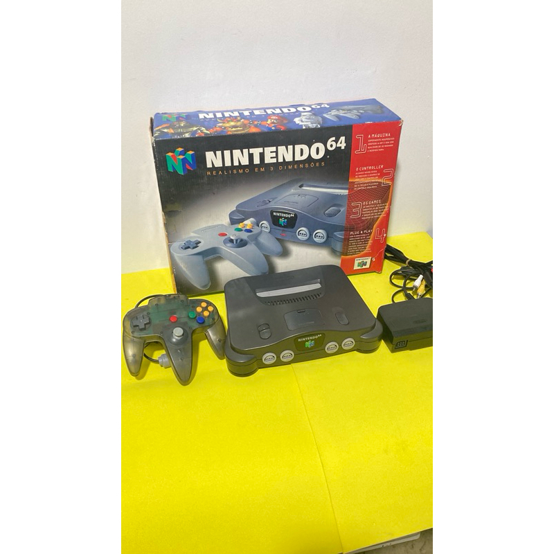 Console Nintendo 64, n64 videogame Bivolt | Shopee Brasil