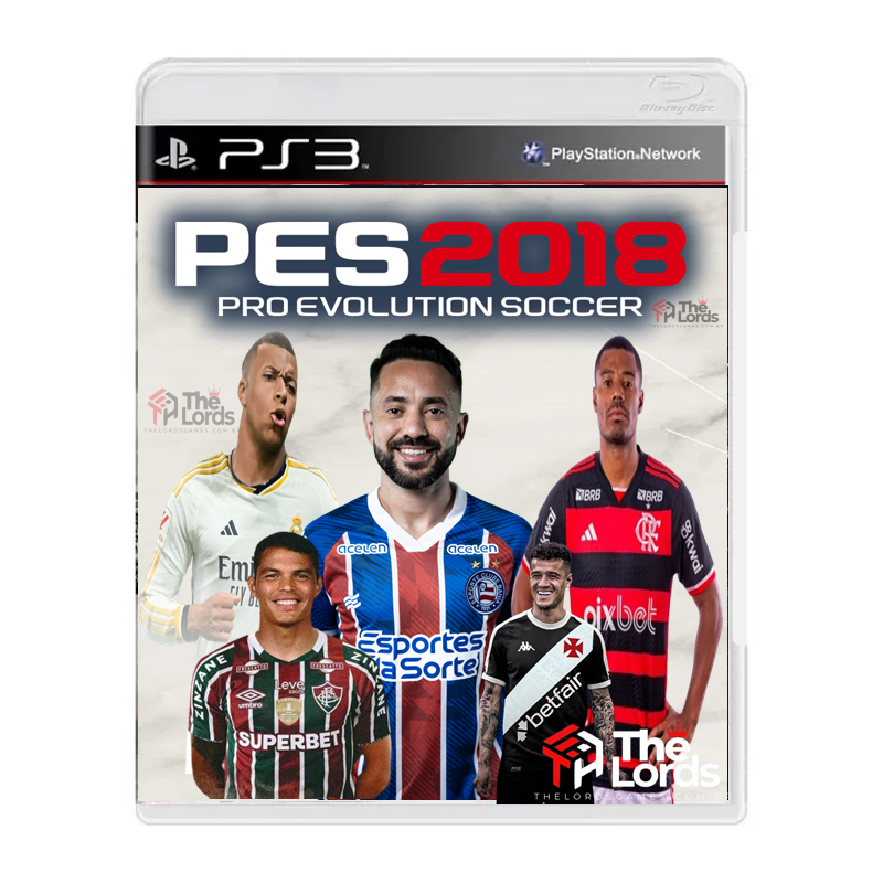 PES 2018 PS3 COM ATUALIZAÇAO 2024 CD ORIGINAL | Shopee Brasil