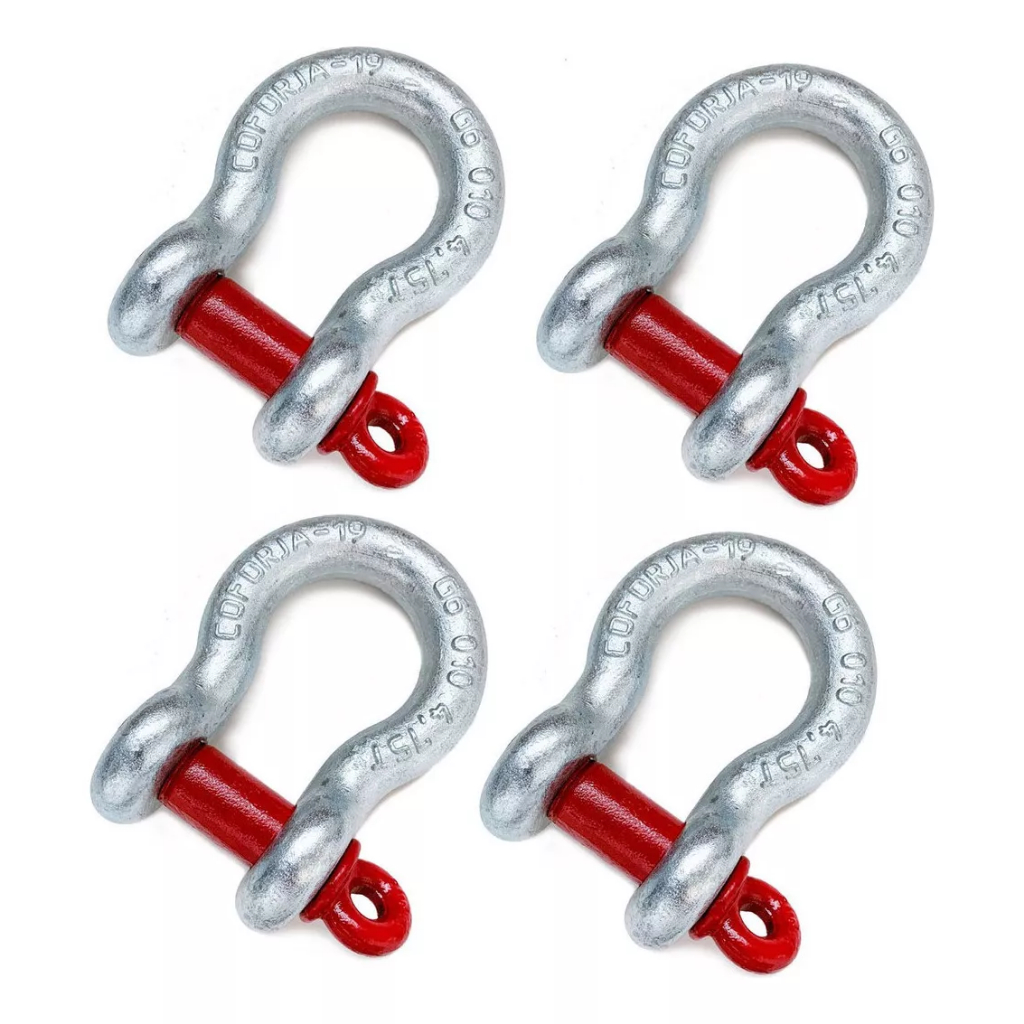4x Manilha 3/4 Forjada Anilha Acerosid 4,75 Toneladas 19mm | Shopee Brasil