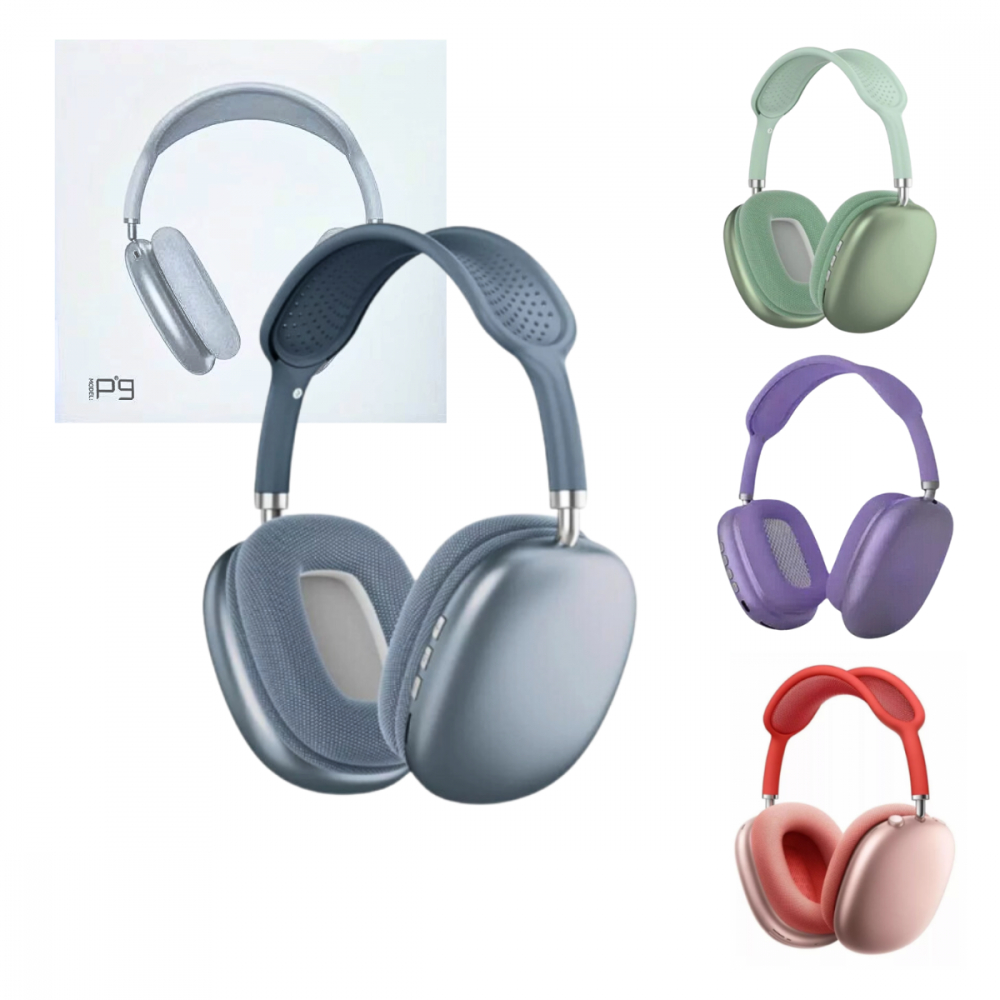 Fone de Ouvido Headphone Bluetooth Sem Fio Wireless P9 | Shopee Brasil