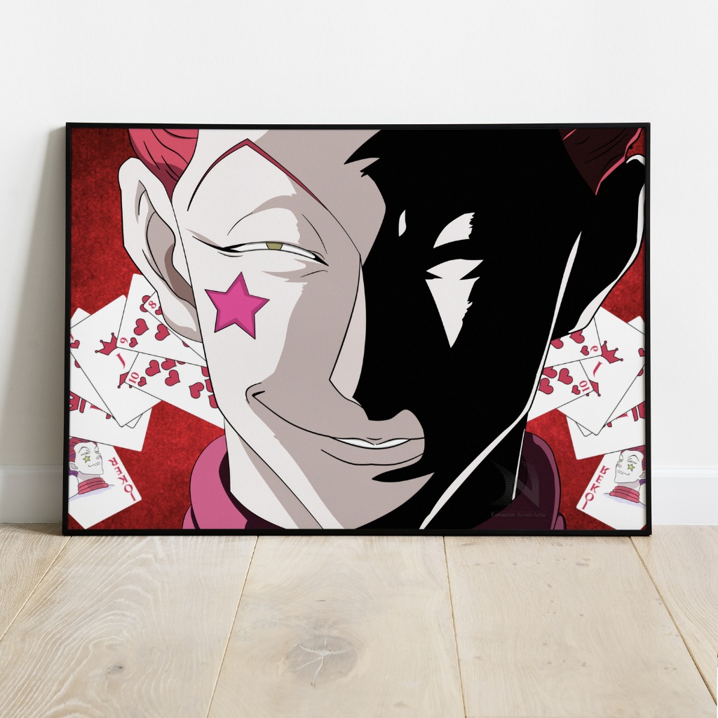 Quadro Decorativo Anime Hunter x Hunter Hisoka | Shopee Brasil