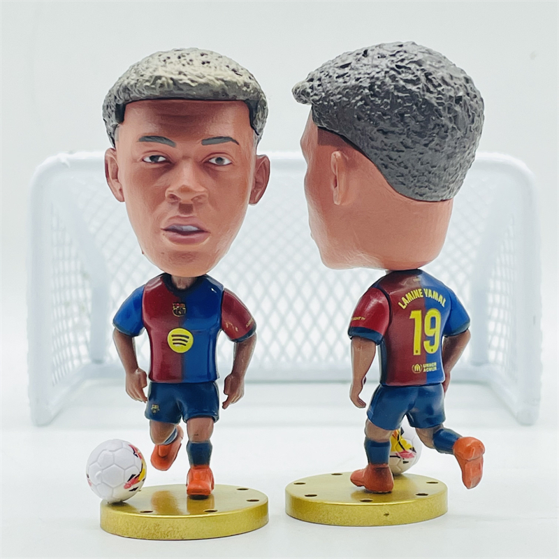 Miniatura Lamine Yamal Barcelona Minicraque Boneco Soccerwe Kodoto ...