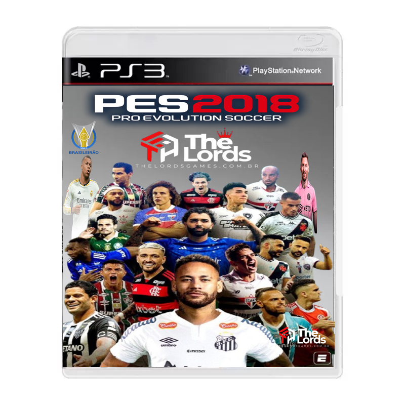 PES 2018 PS3 COM ATUALIZAÇAO 2025 CD ORIGINAL | Shopee Brasil