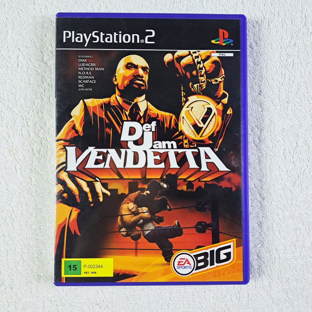 Def Jam Vendetta Ps2 Original Europeu Completo - Playstation 2 | Shopee ...