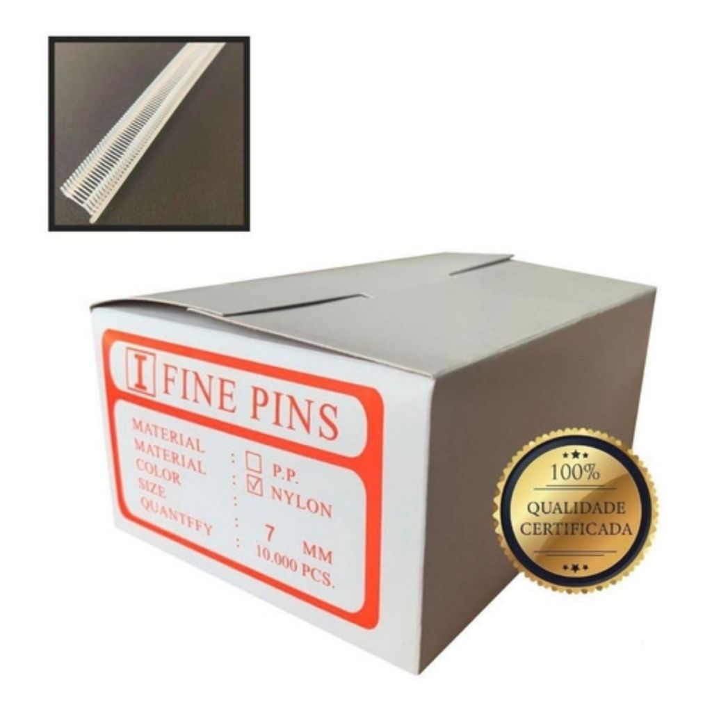 Td Pin Nybc - Nylon (7mm) Neutro - Cx Com 10.000 Unidades STD PIN NYBC ...