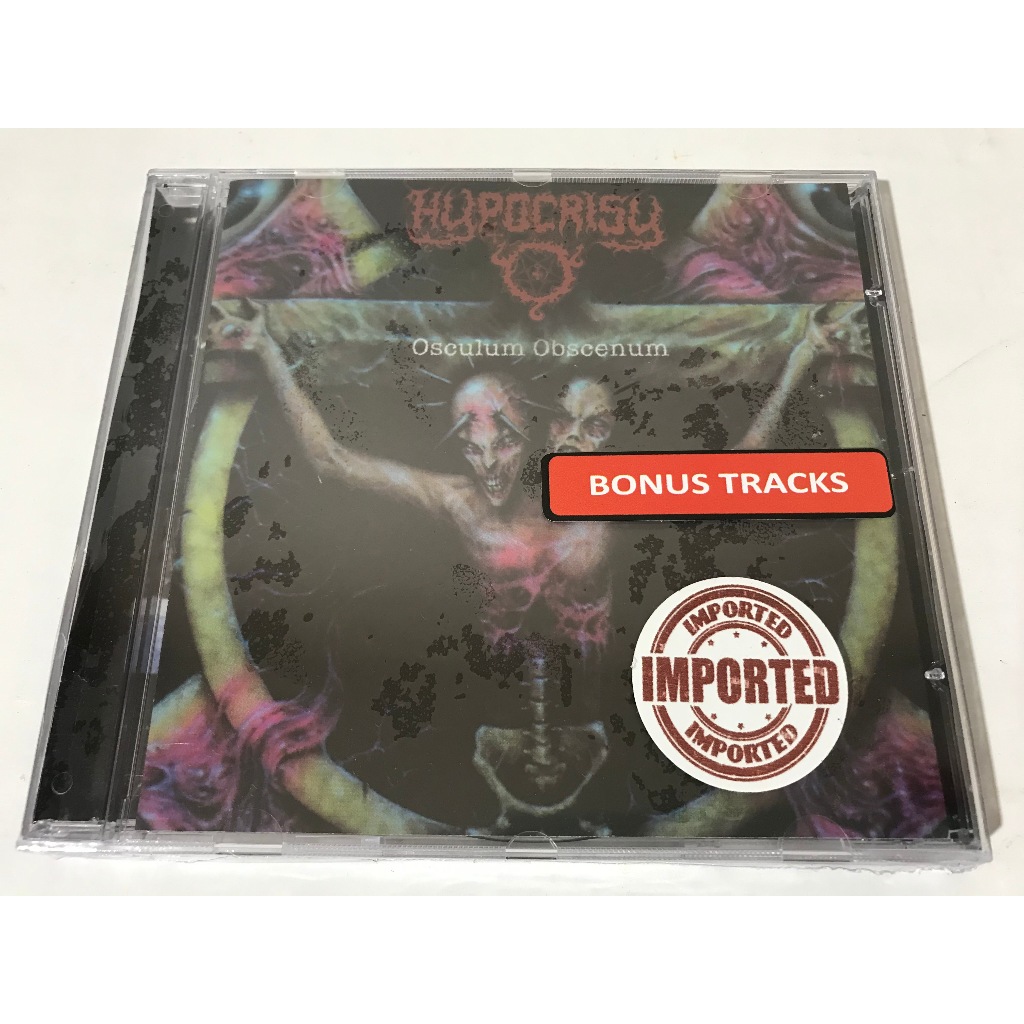 Hypocrisy - Osculum Obscenum CD IMPORTADO Lacrado de Fabrica (c/ 08 ...