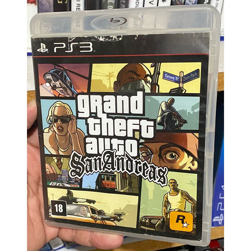 GTA San Andreas Ps3 Físico Original !! | Shopee Brasil