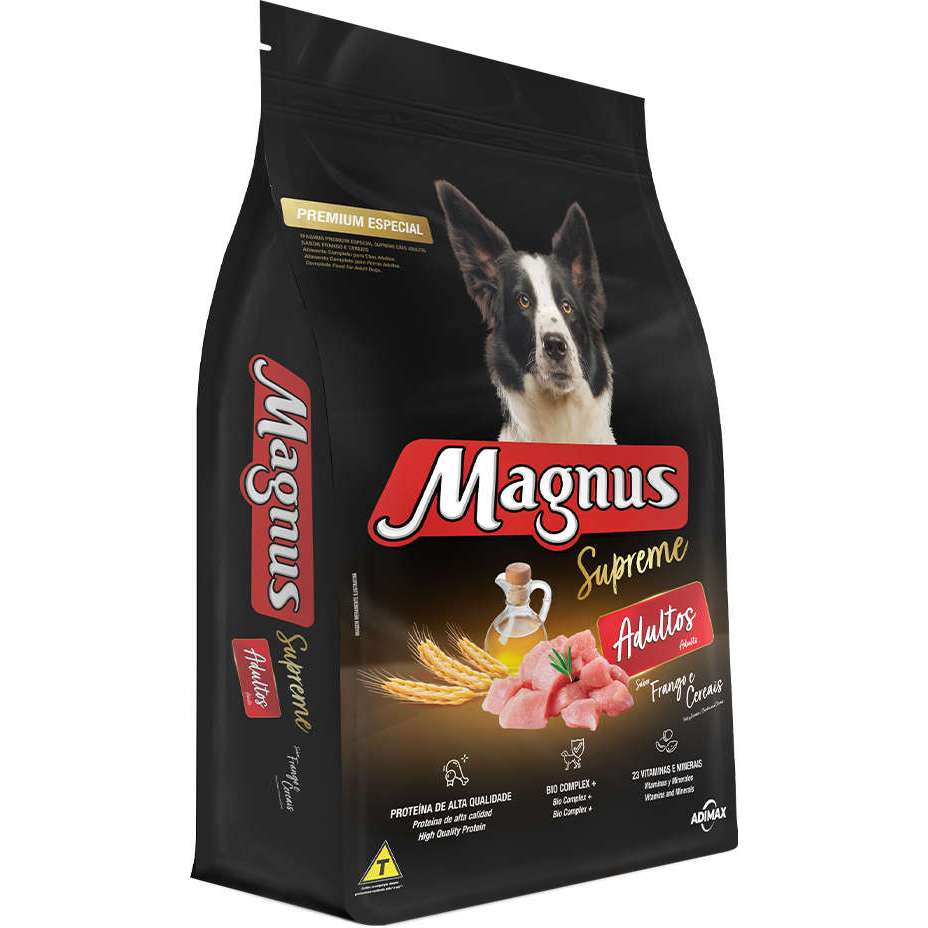Magnus Supreme Cães Adultos 15 kg | Shopee Brasil