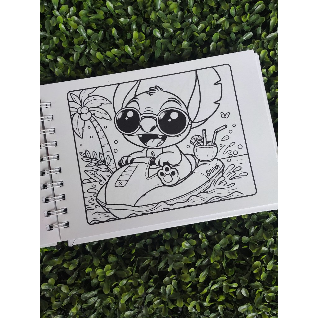 Livro de Colorir Bobbie Goods A5 - Stitch - 50 Folhas Grossas e Capa ...