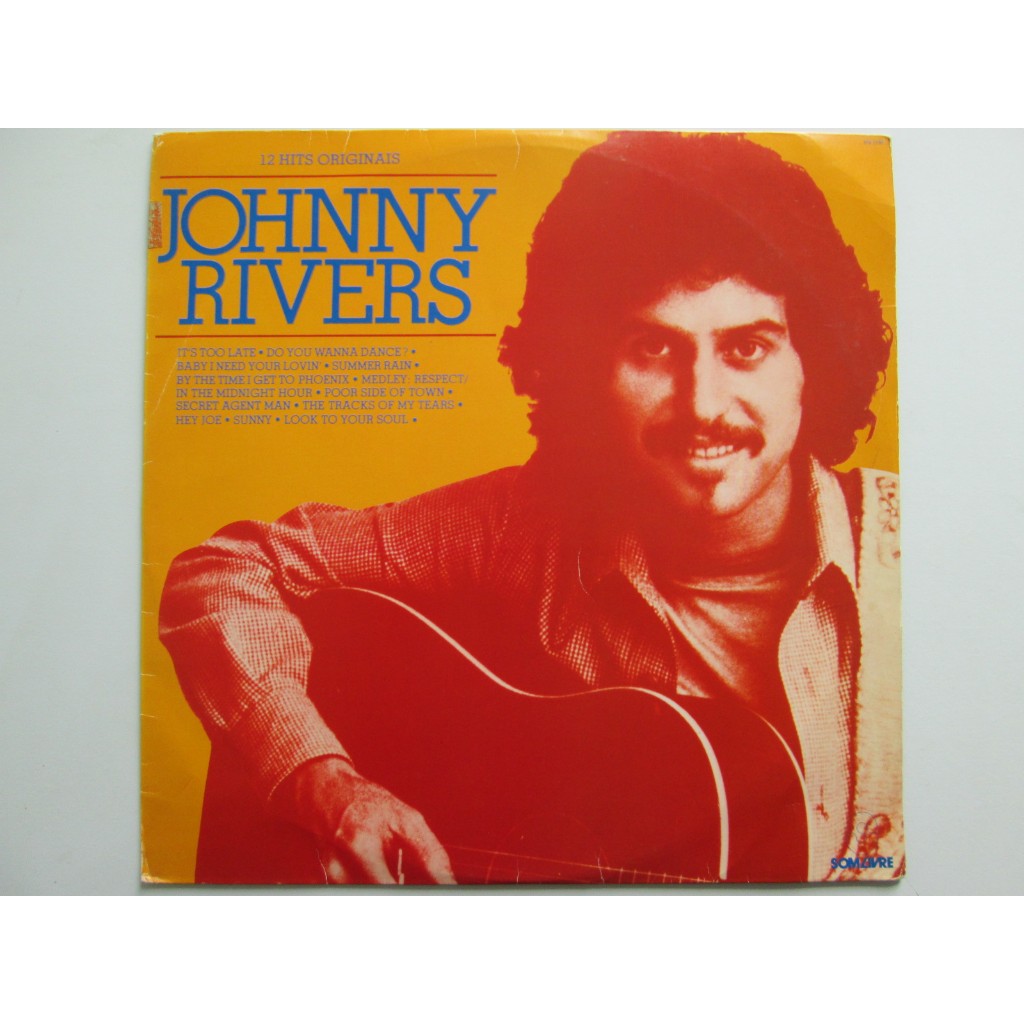 LP Vinil - JOHNNY RIVERS / 1983 - 12 Hits Originais | Shopee Brasil