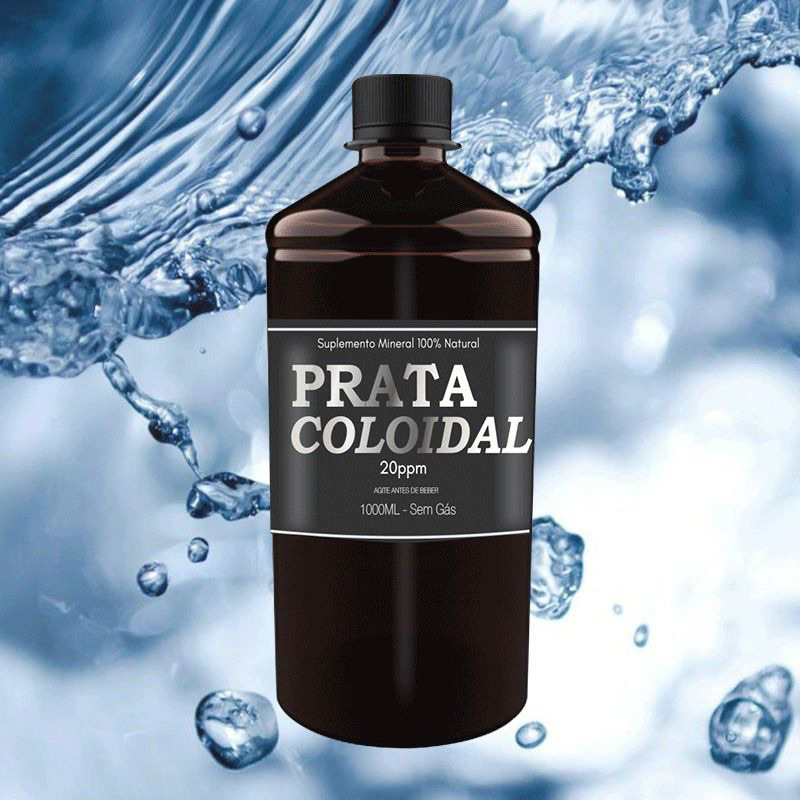 prata coloidal 1Litro | Shopee Brasil