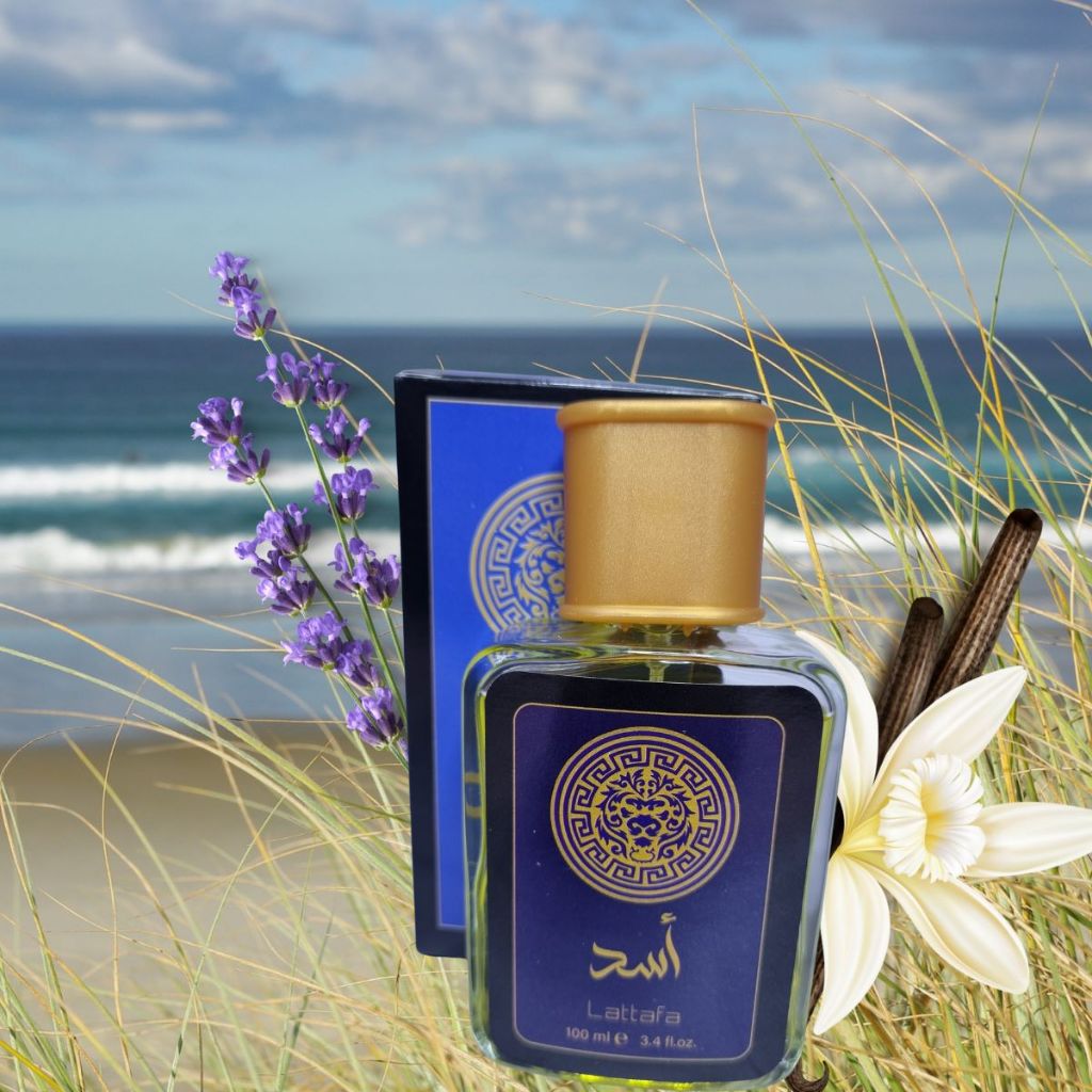 Perfume Árabe Asad Azul 100ml | Shopee Brasil